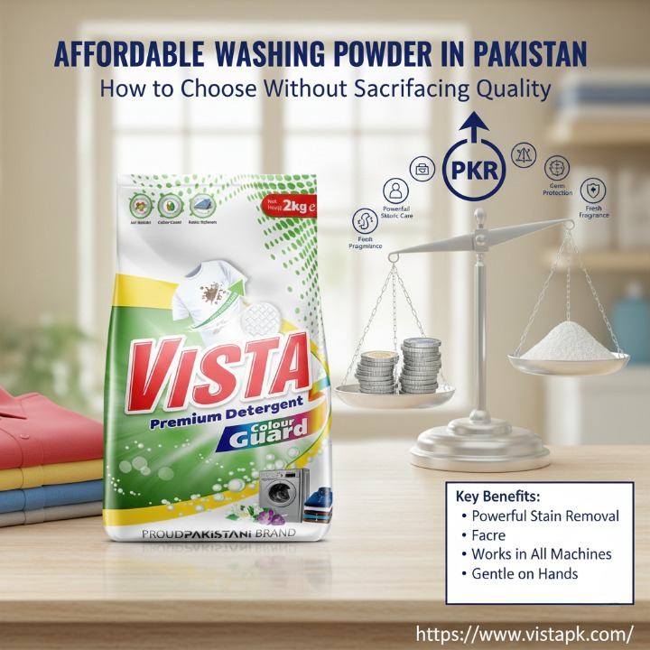 Affordable Washing Powder Pakistan - Quality Detergent by Vista – My Store