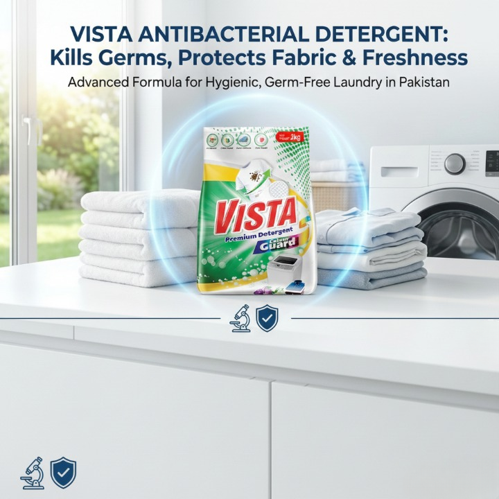 Vista Antibacterial Laundry Detergent Pakistan – Kill Germs Fast – My Store