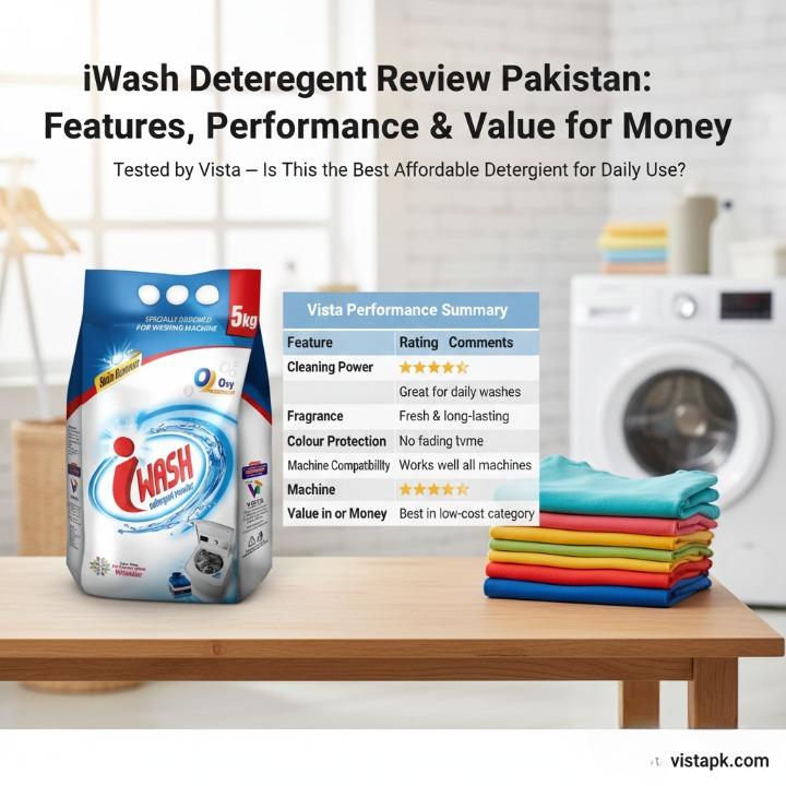 iWash Detergent Review Pakistan - Tested by Vista for Daily Use – My Store